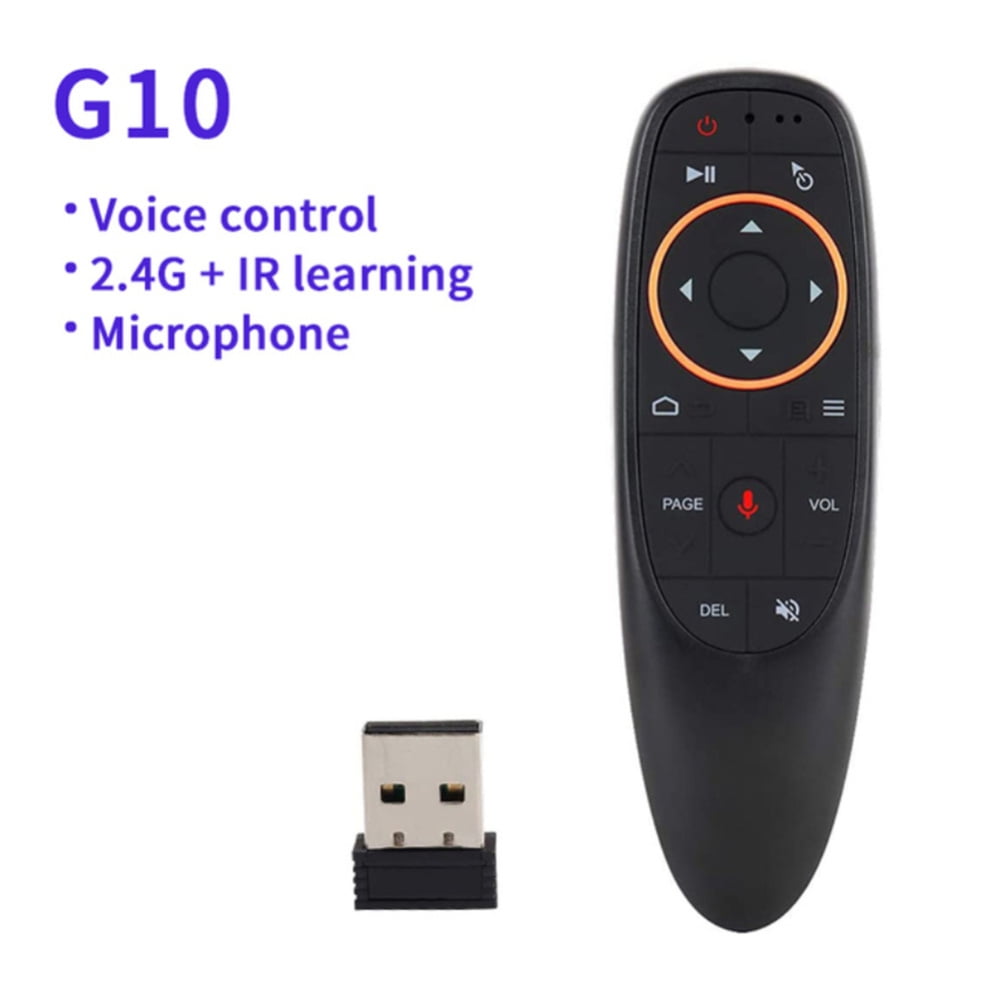 Smart Voice Remote Control Wireless Air Fly Mouse 2.4g G10 G10s Pro ...
