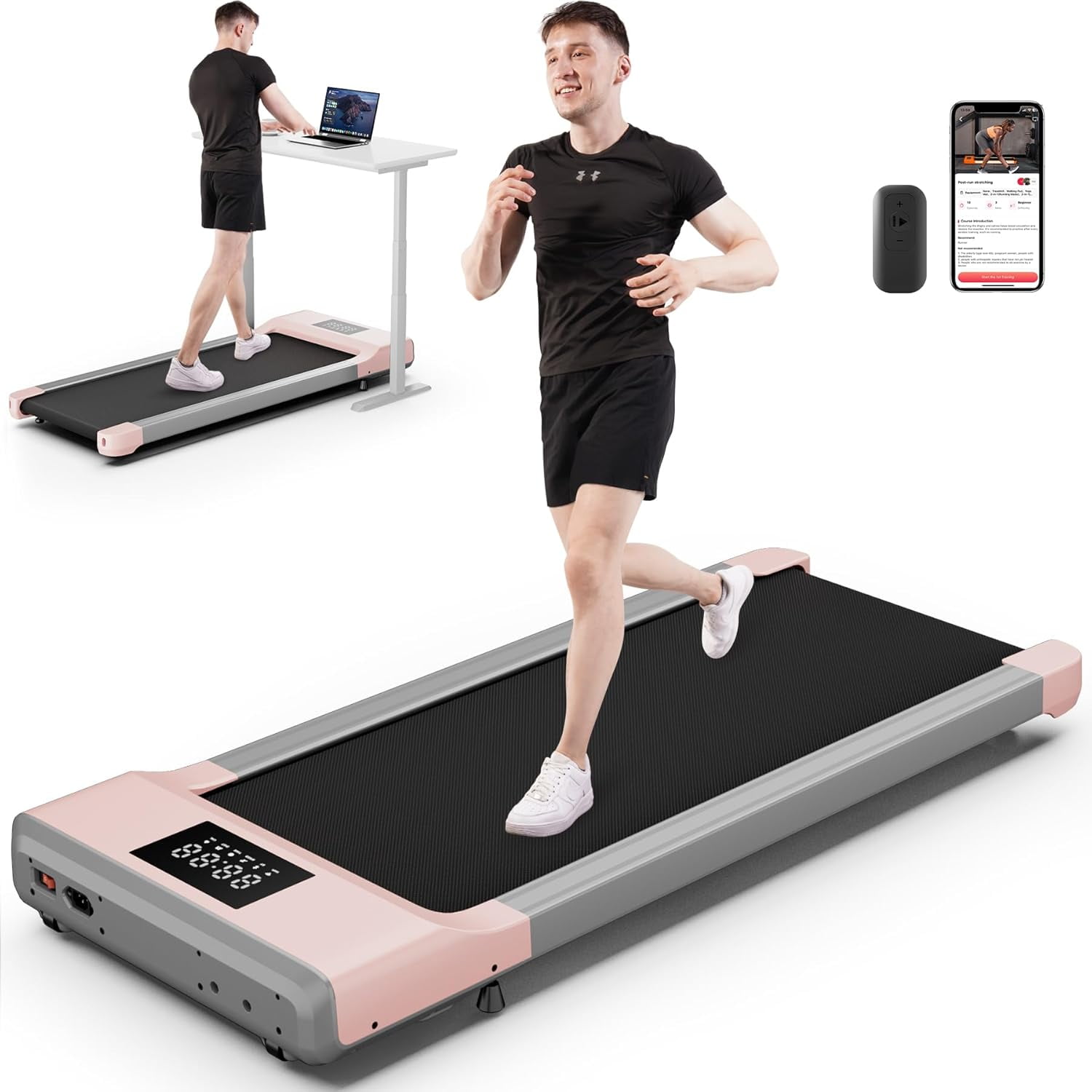 Smart Walking Pad with APP Walking Pad Treadmills for Home Small ...