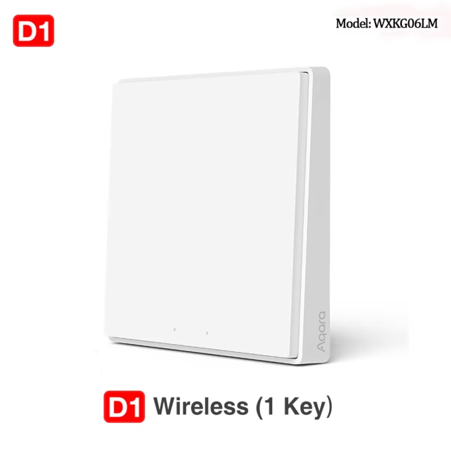 Smart Wall D1 Wireless Key Light Remote Control with ZigBee Fire Wire ...