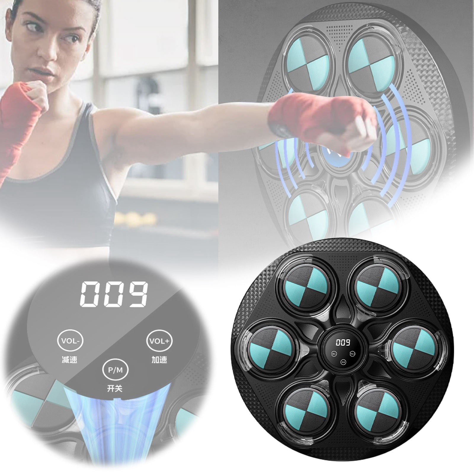 Smart Wall Fitness Home Boxing, Children Reaction Training Adult ...