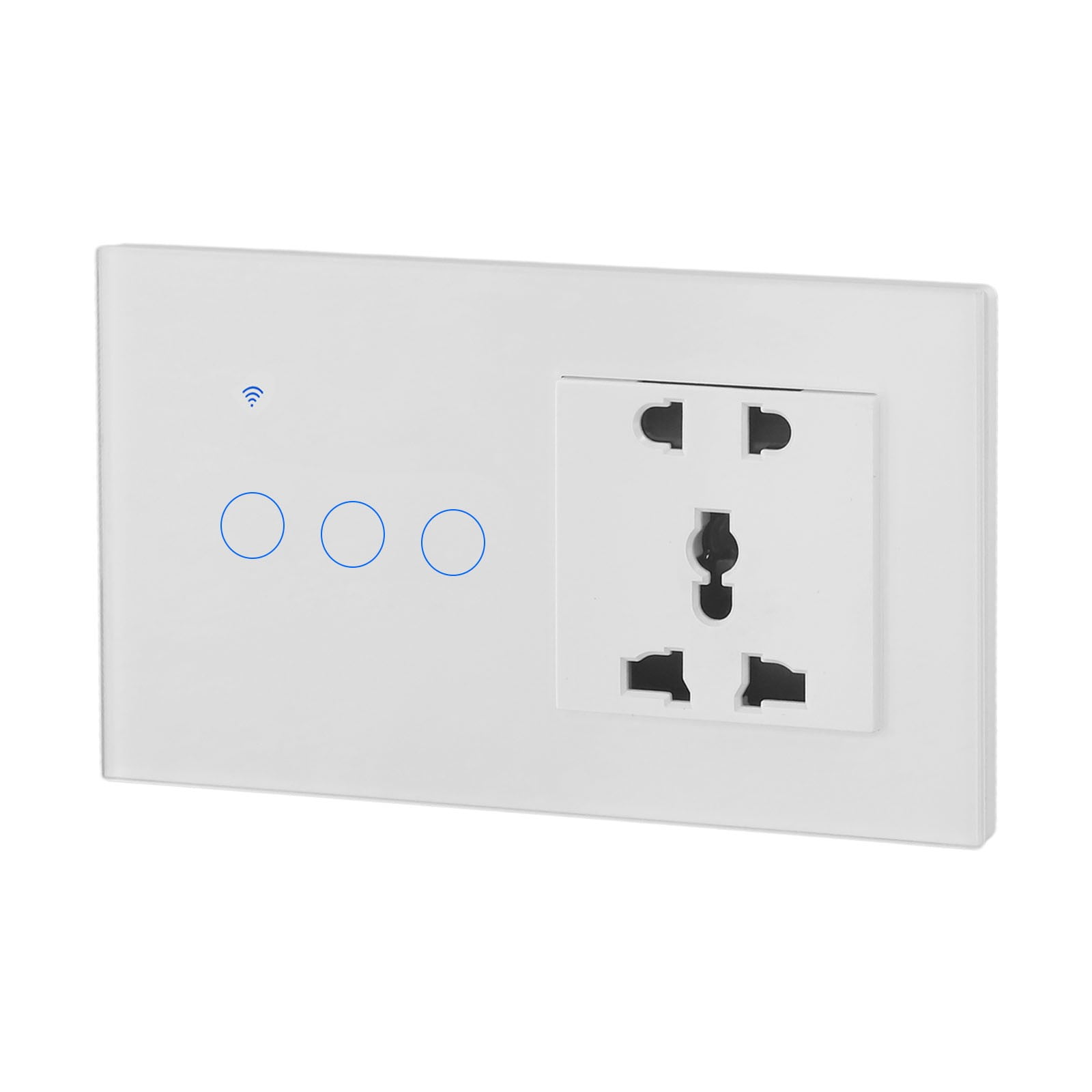 Smart Wall Socket Wifi Switch for Tuya Touch Light Switch Multi ...