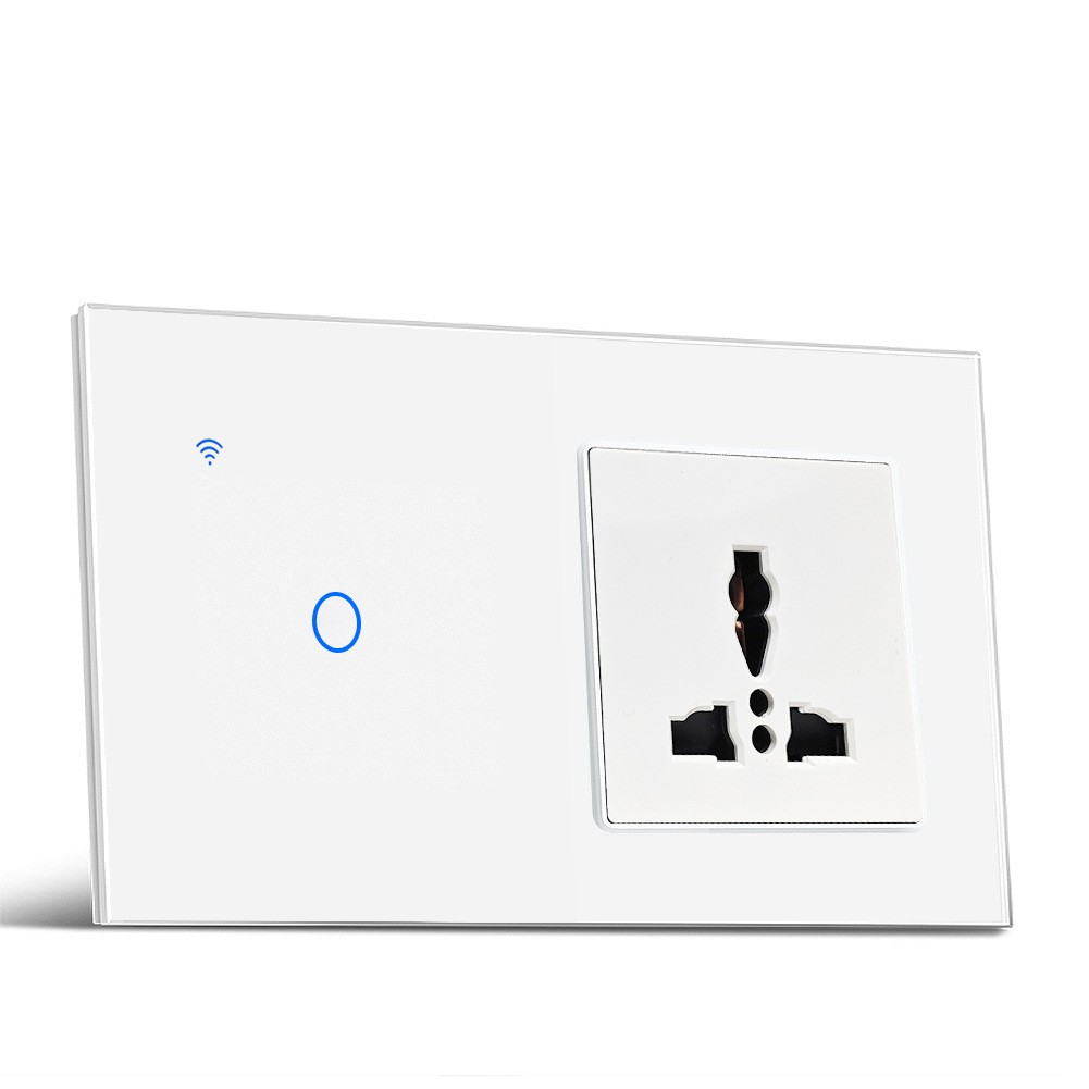 Smart Wall Socket Wifi Switch For Three-Hole Multi-function Socket ...