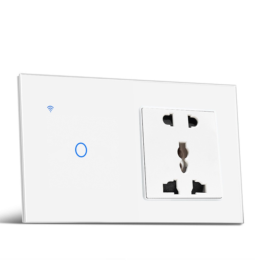 Smart Wall Socket Wifi Switch For Touch Light Switch Multi-function ...