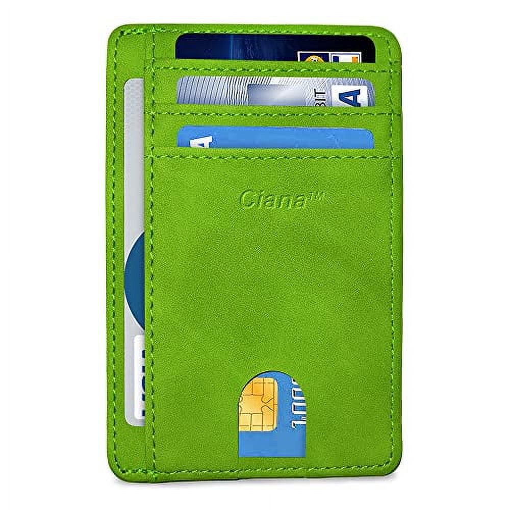 Smart Wallet Faux Leather Slim Wallet for Men & Women Best Front Pocket Wallet Credit Card ...
