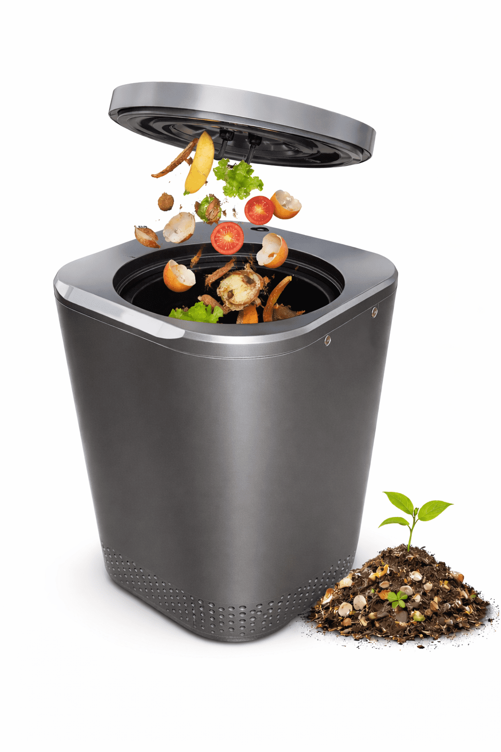 Smart Waste Kitchen Composter, Compost Bin Kitchen, Electric Composter ...