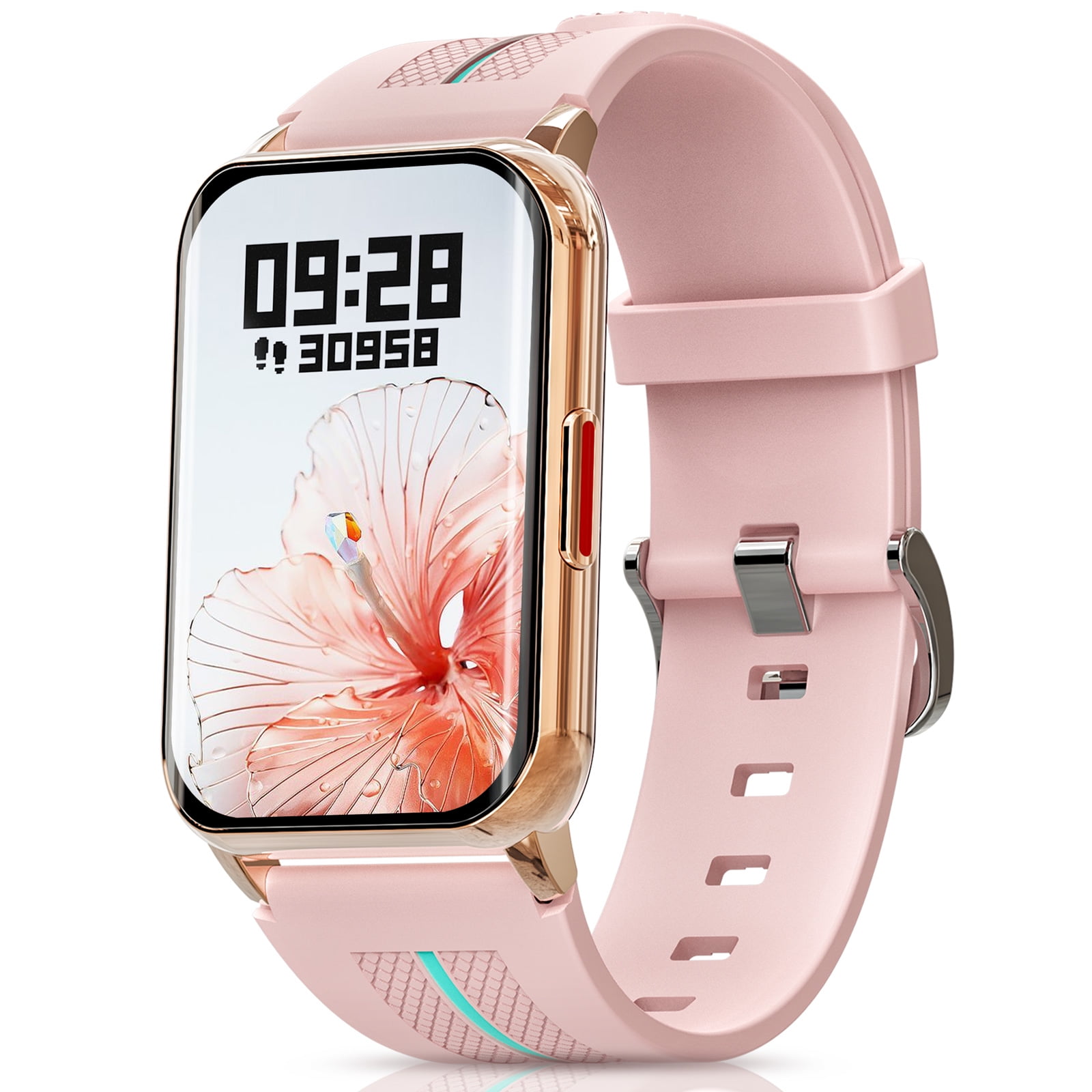 Smart Watch, 1.57 inch Full Touch Screen, IP68 Waterproof, Micro-curved ...
