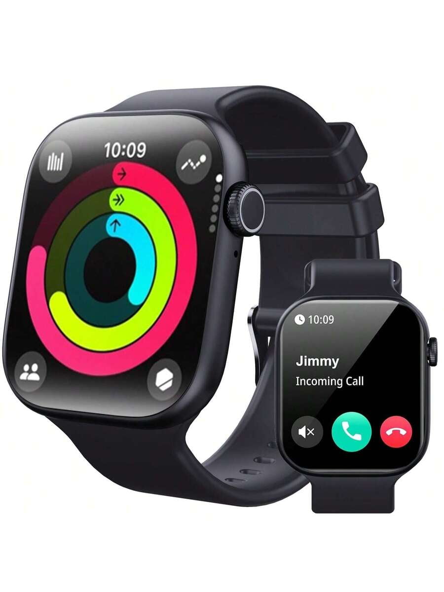 Smart Watch - 2.04" AM HD Display, IP67 Waterproof, Bluetooth Calling ...