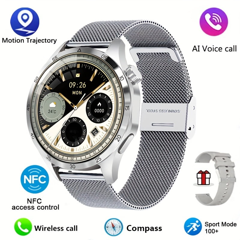 Smart Watch - Advanced GPS Motion Trajectory Tracking, Stunning 360*360 ...