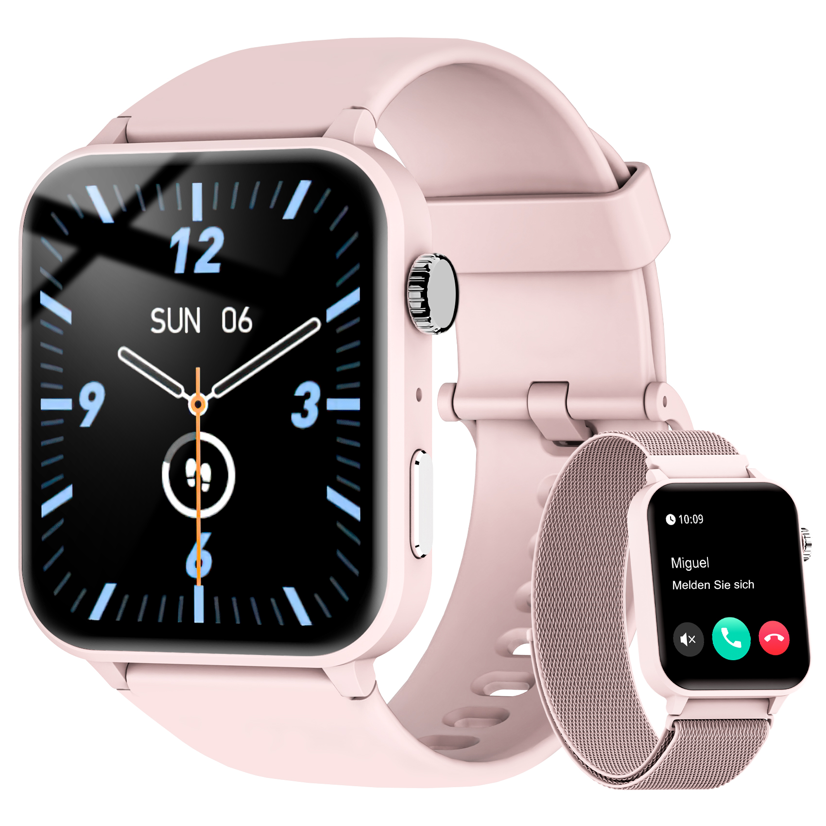 Willful SW021 Smart Watch For Android Samsung iPhone with Heart Rate ...