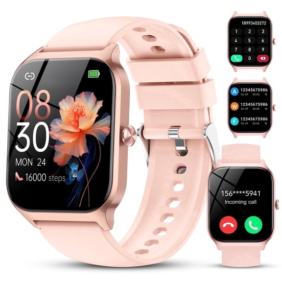 Smart Watch Fits for Android & iPhone, 1.85 inch Fitness Tracker, Men ...