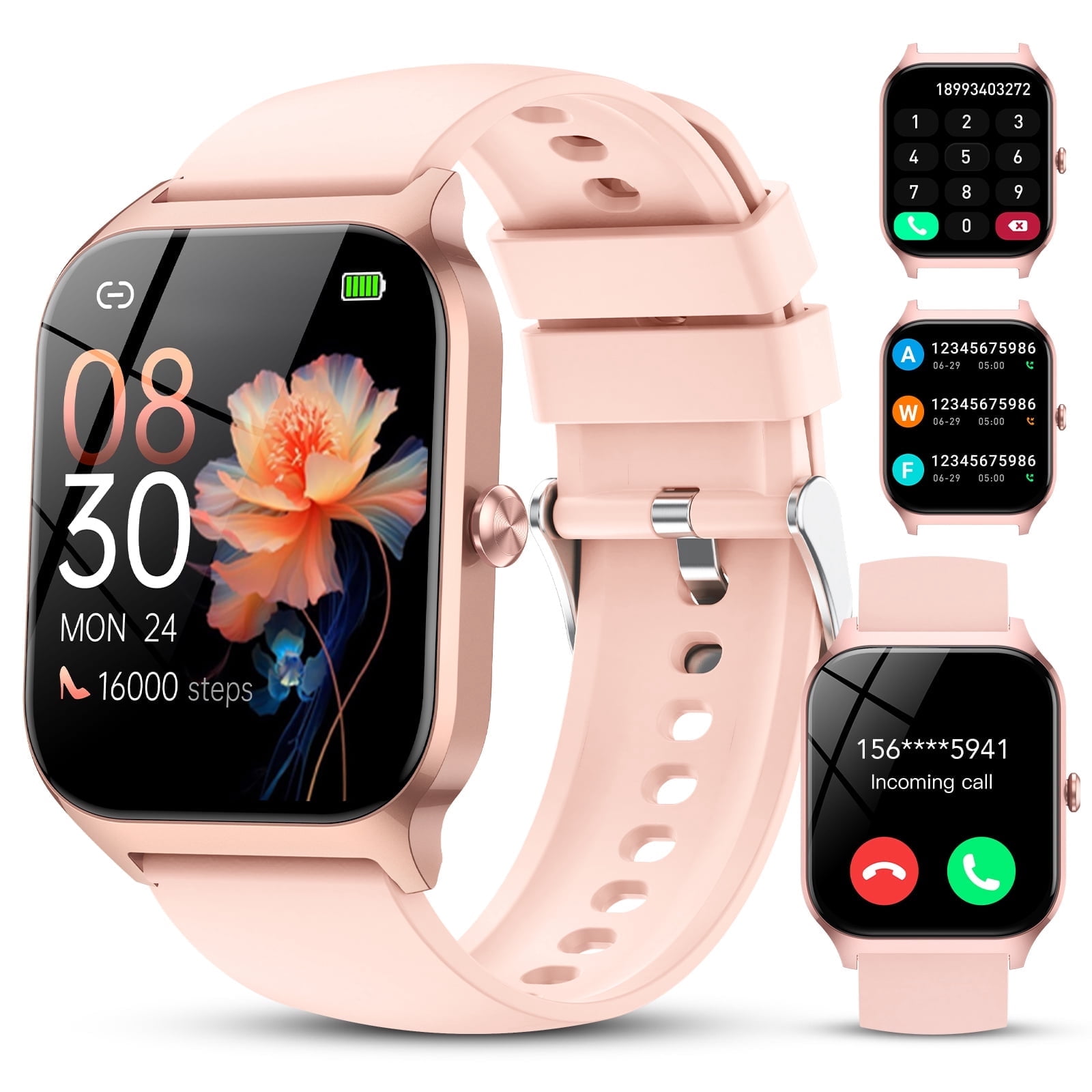 Smart Watch for Android and IPhone, 1.85 inch Fitness Tracker, Men ...