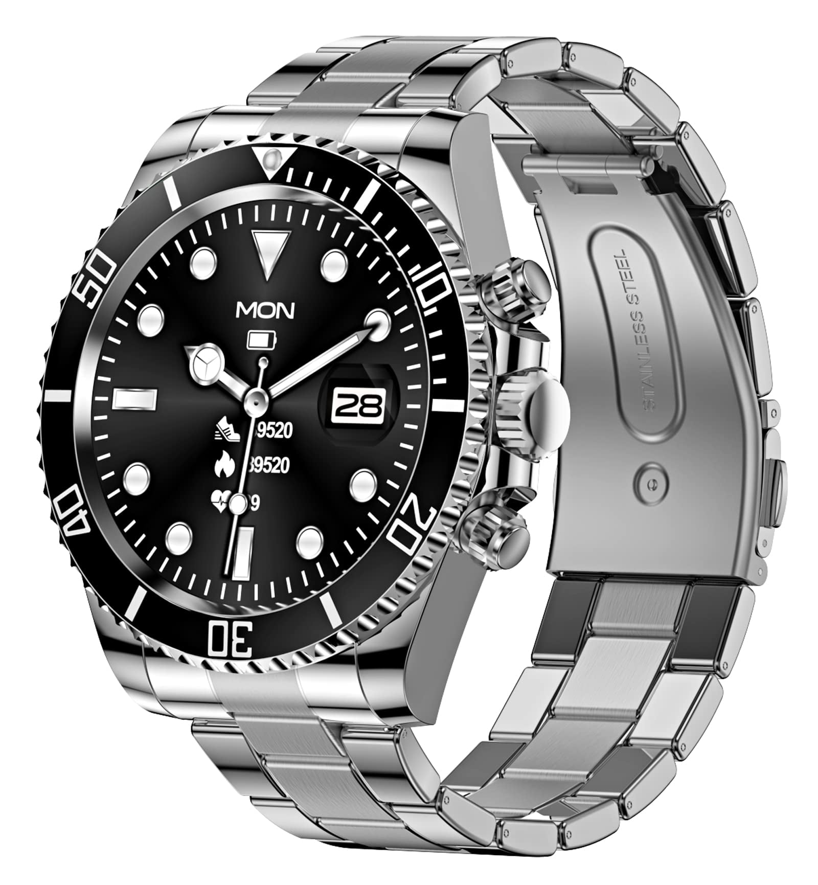 Smart Watch for Android Phones Answer Make Calls SMS Reminder ...