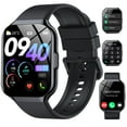 Smart Watch Fits for Android and iPhone 1.96'' Smartwatch for Men Women ...