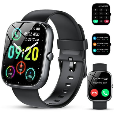 IOWODO Smart Watch for Men, 1.43" AMOLED Bluetooth Call & Answer ...