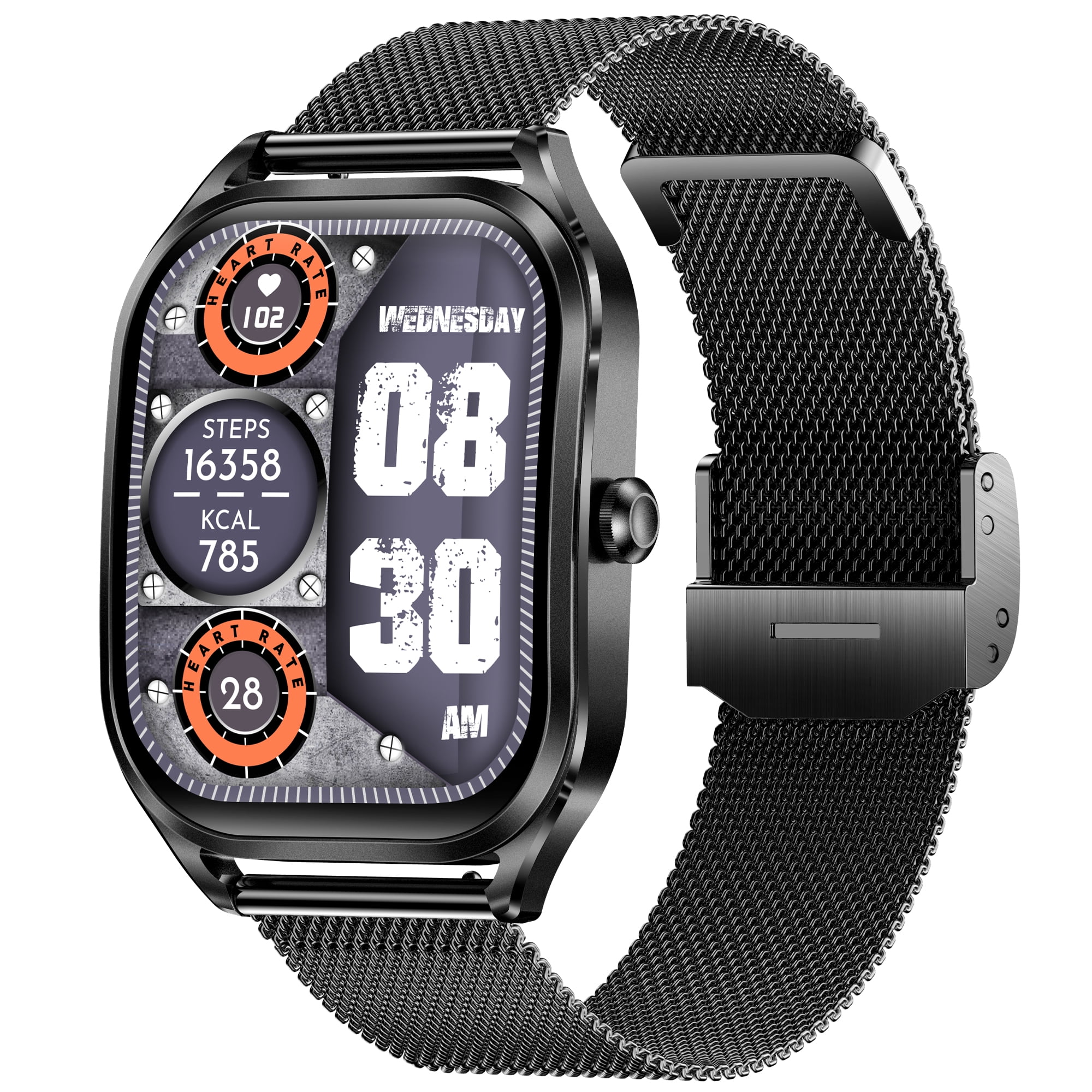 Smart Watch (Answer/Dial Call),2.02" Curved large screen Touch Display ...