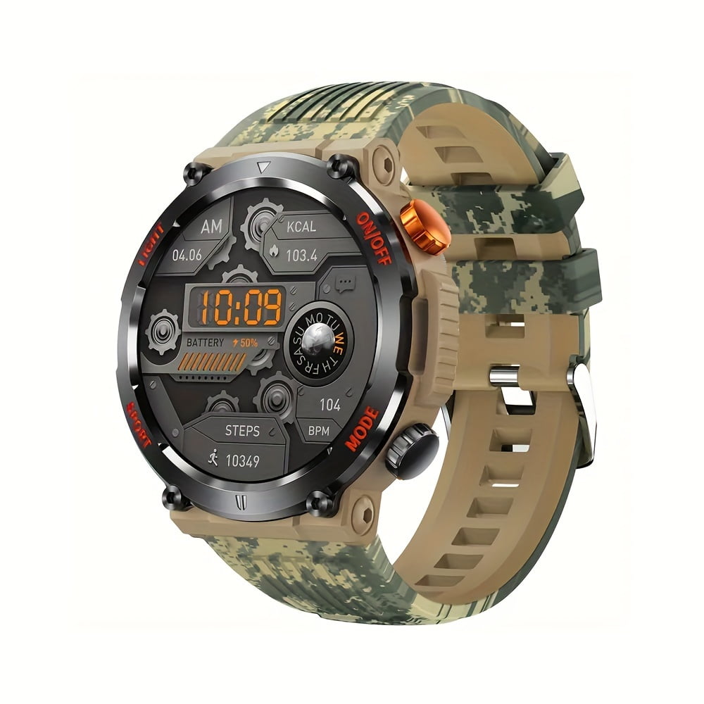 Smart Watch For Men Answer/Make Call, Outdoor Waterproof Sports ...