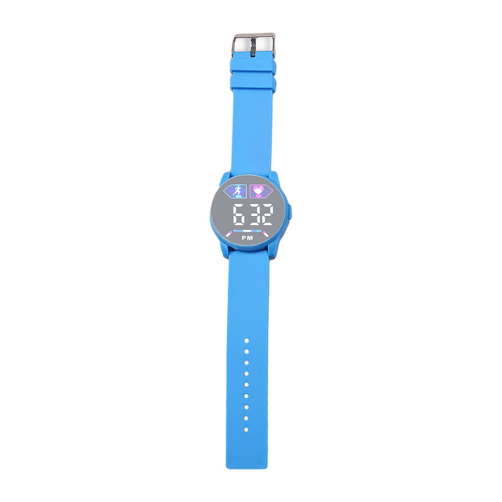 Smart Watch LED Screen Display Electronic Wristwatch Silicone Strap ...