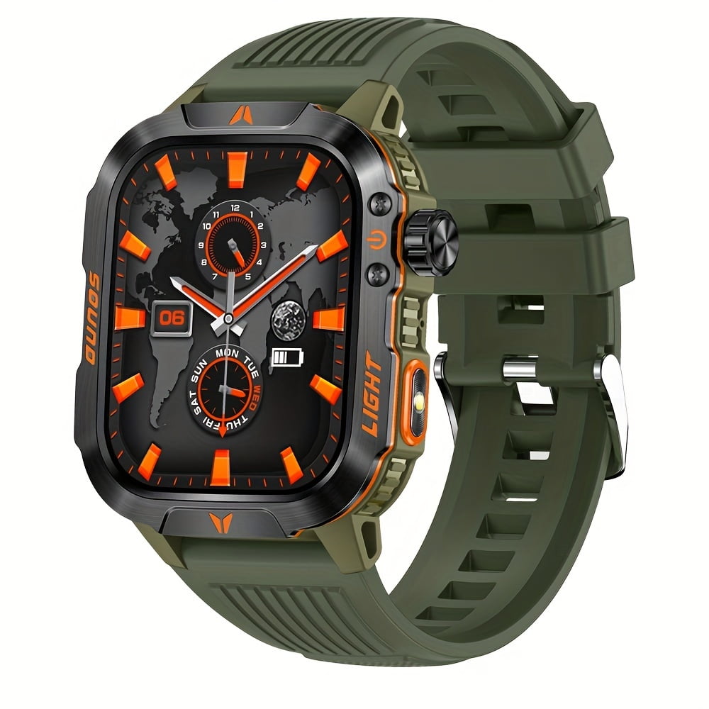 Smart Watch for Men Answer/Make Call, Outdoor Altimeter Barometer ...