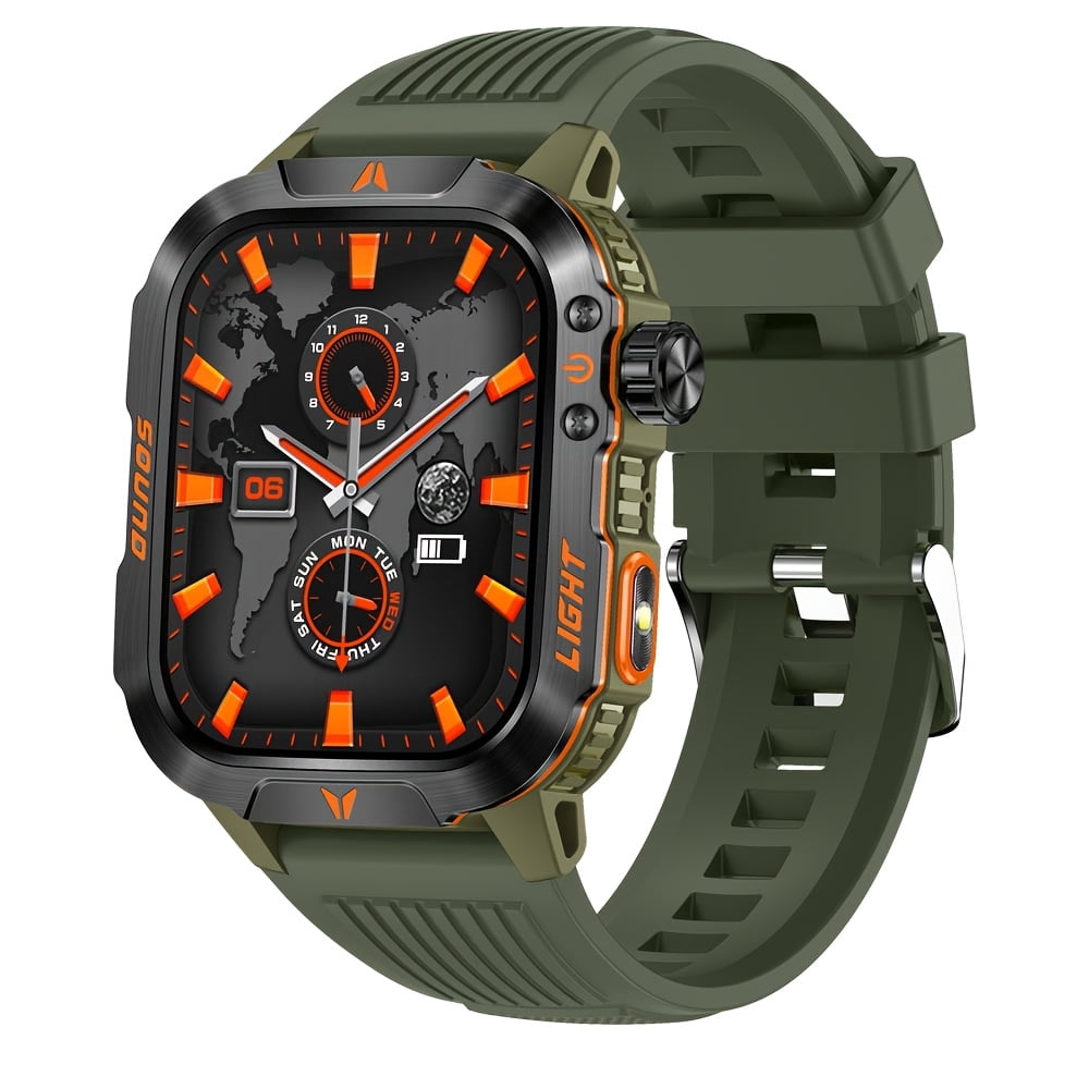 Smart Watch for Men Answer/Make Call, Smartwatch with LED Flashlight ...