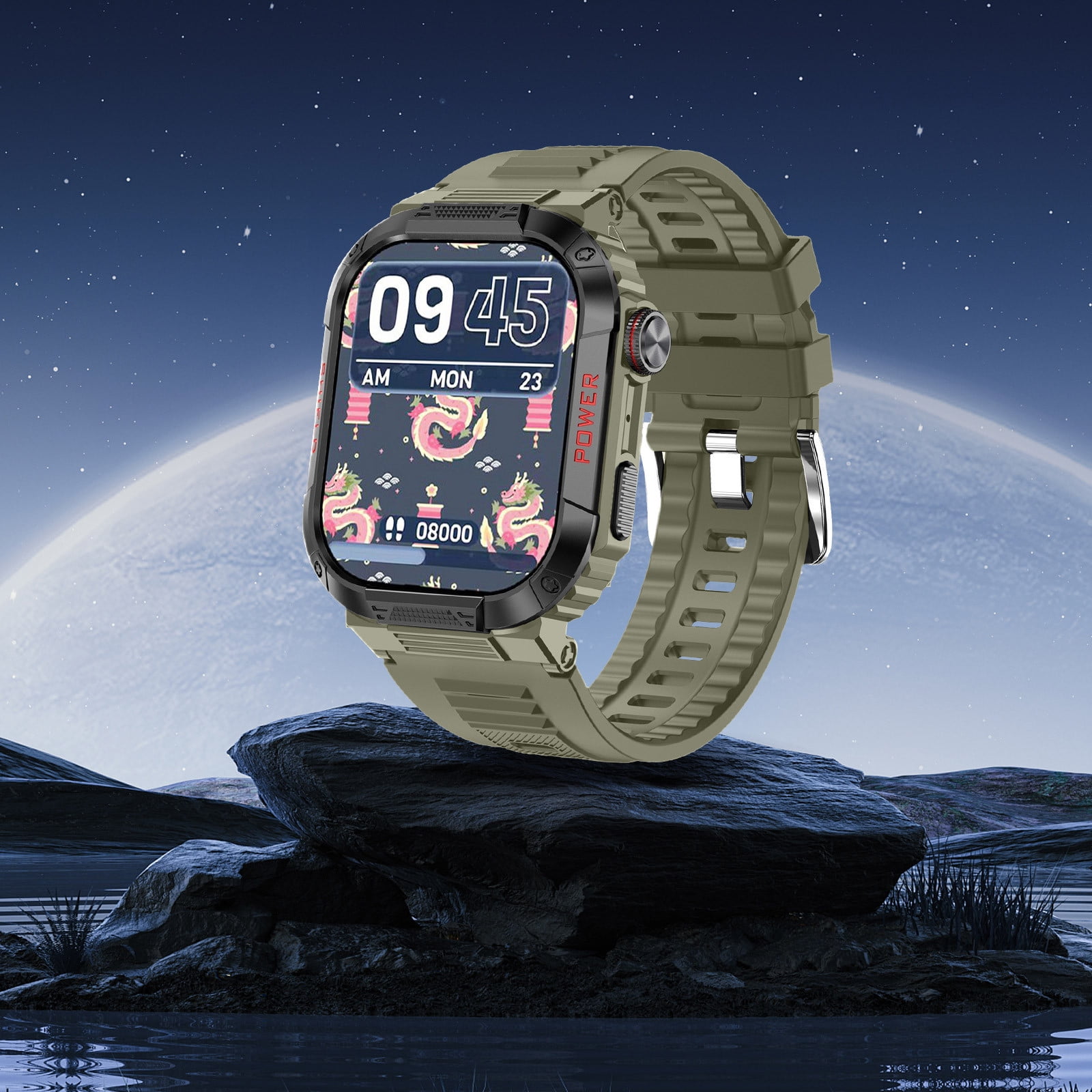 Smart Watch for Men with Call Function,2" HD Color Screen Smartwatch ...
