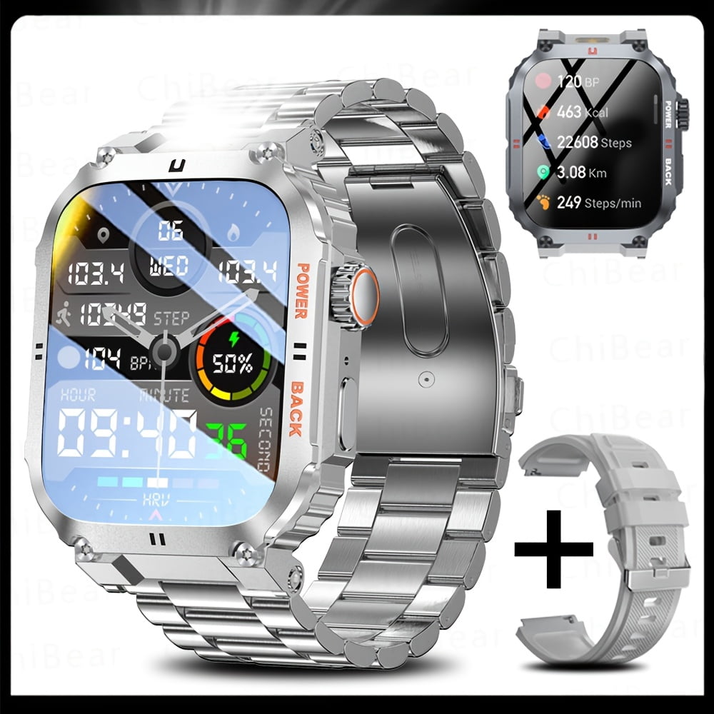Smart Watch Men'S Smart Bracelet Wireless Call, Wireless Music Time ...