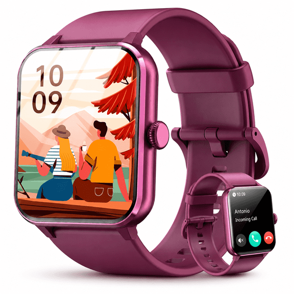 Smart Watch Qwtwty Smart Watch with Earphones for Women And Men ...