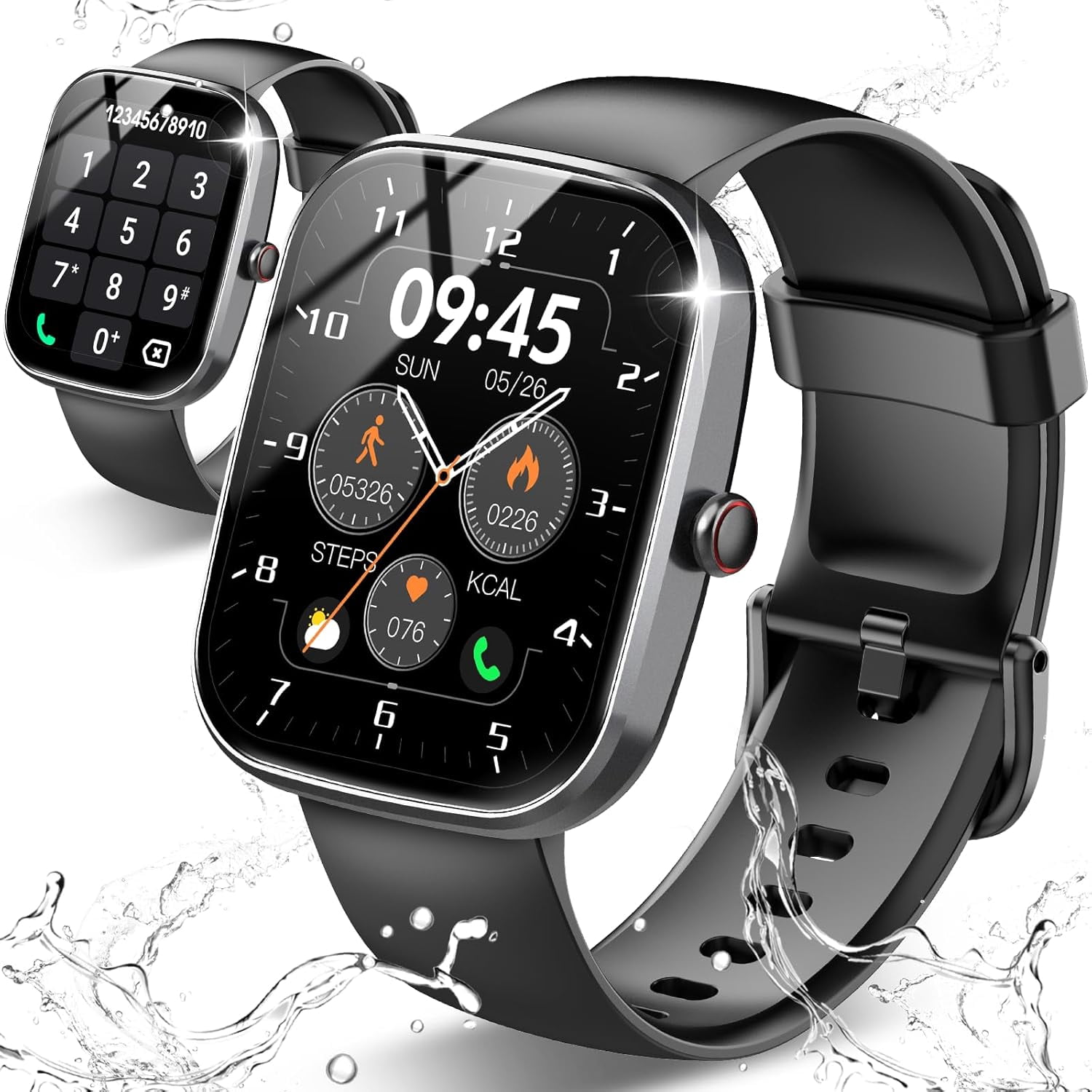 Smart Watch for Men Women(Answer/Make Call), 1.91" HD Screen Smartwatch ...