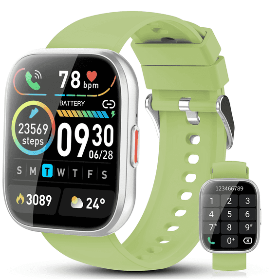 Smart Watch for Men Women Bluetooth Call, 1.85" HD Touch Screen Fitness ...