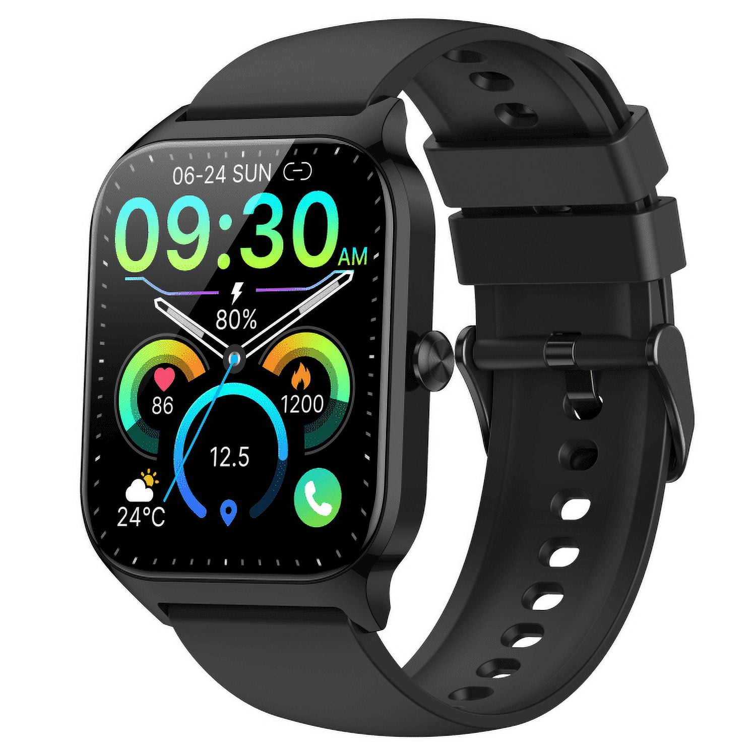 Smart Watch for Men Women, IP68 Waterproof Fitness Tracker, 1.91 ...