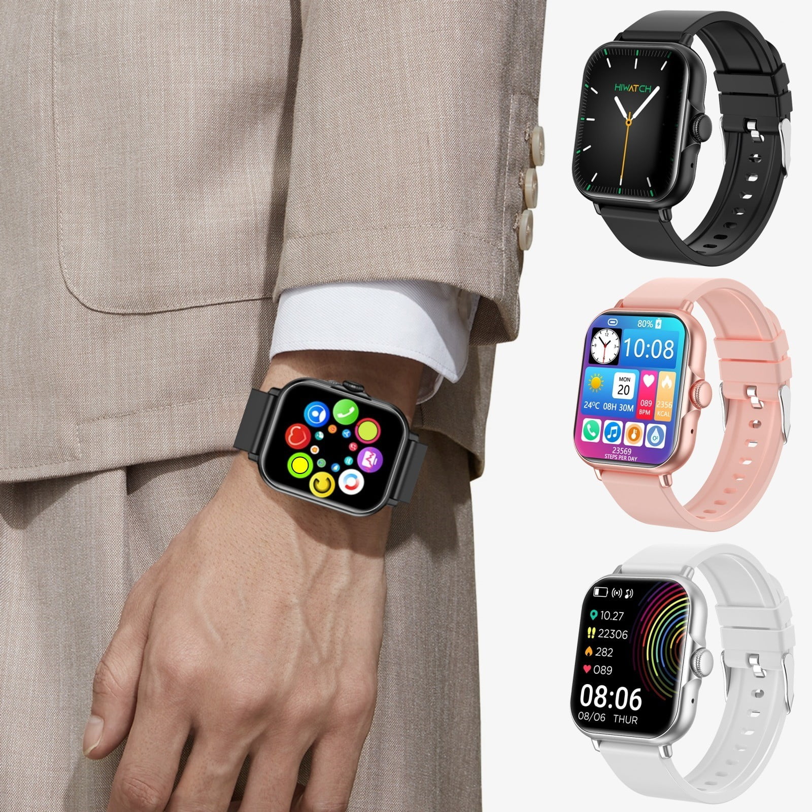 Smart Watch Multiple Motion Modes Remote Control Photography Full ...