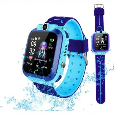 4G Kids Smart Watch,Kids Phone Smartwatch w GPS Tracker Waterproof ...