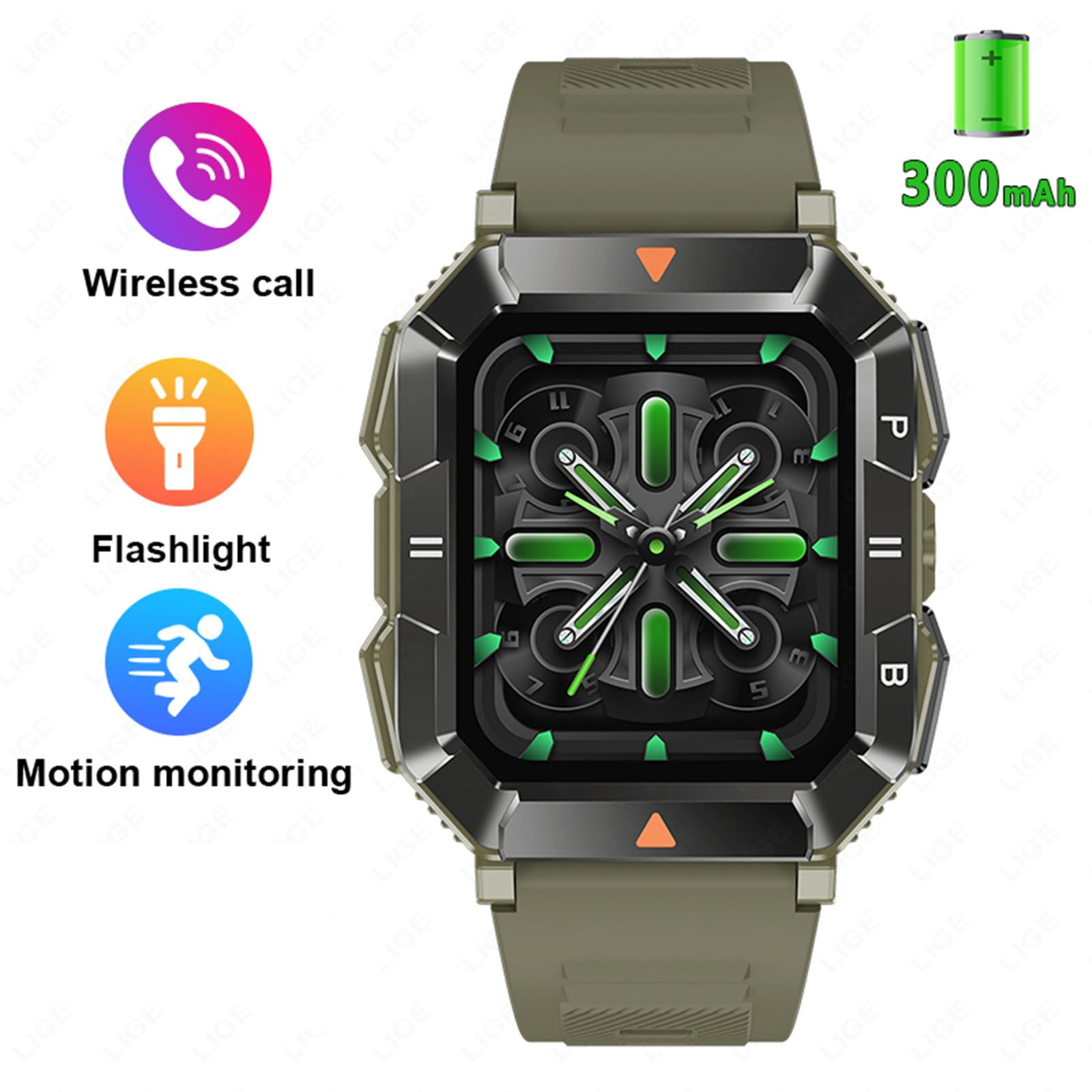 Smart Watch, Smart Watches for Men, Smart Watch Full Screen Smart ...
