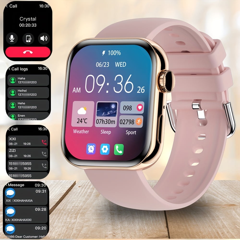 Smart Watch for Women & Men -1.83in Full Touchscreen, Wireless Calls ...