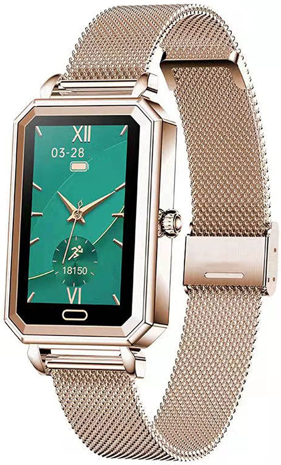 Smart Watch for Women Smartwatch for Android iOS Phones with 1.1 ...