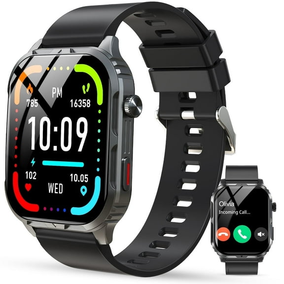 Smart Watch for Android and iPhone, IP68 Waterproof Smartwatch for ...