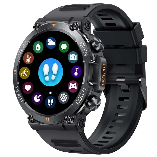 "Smart Watch for Men & Android, iPhone, Samsung Smartphones, Fitness ...