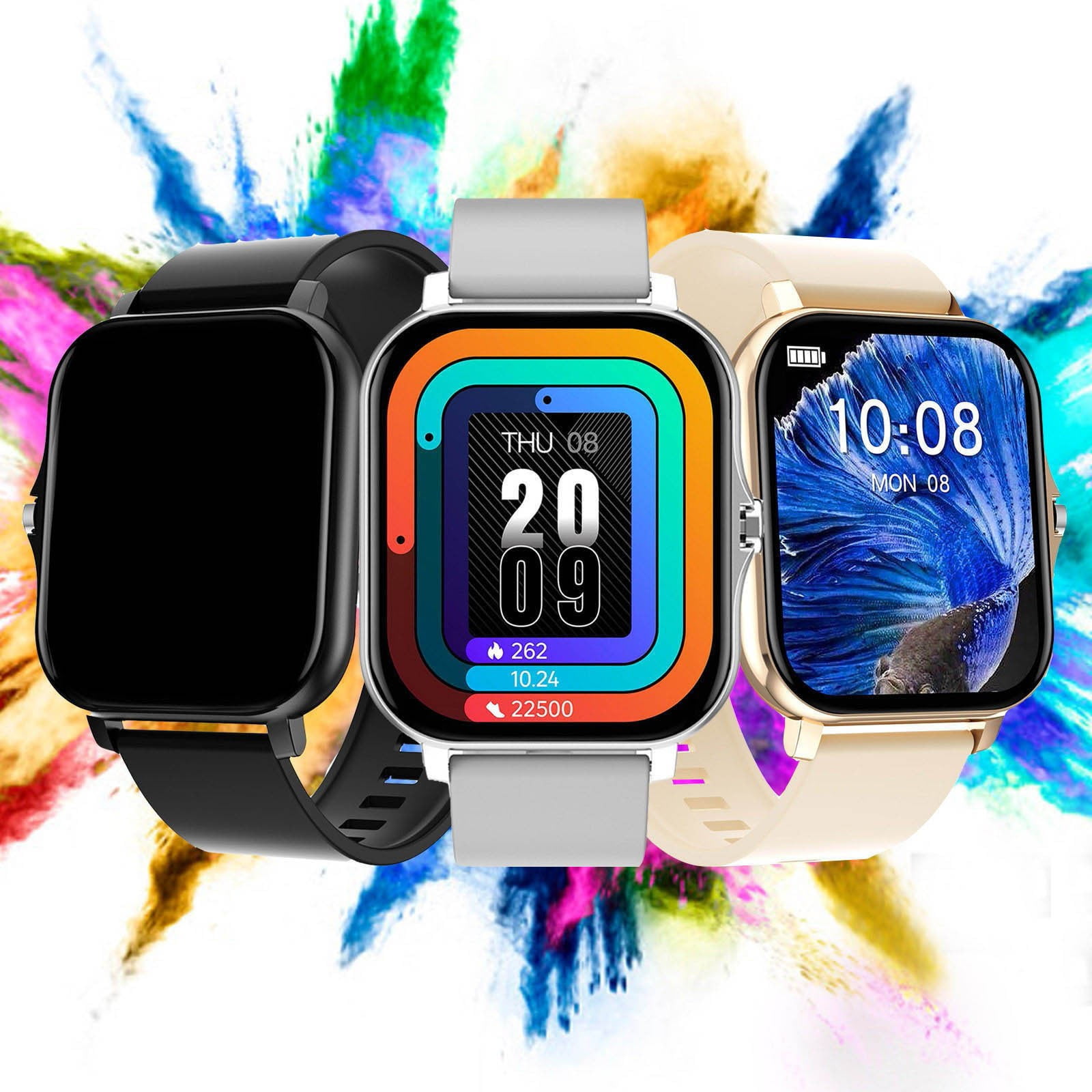 Smart Watch for Men Women Smartwatch - GT21 Y13 Smart Watch Stainless ...