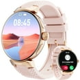 Smart Watch for Women, 1.32" Full Touch Screen (pink) - Walmart.com