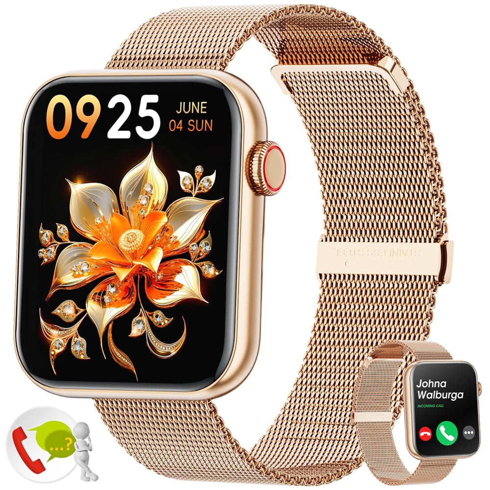 Smart Watch for Women, 1.85 Inch Watch IP67 Waterproof Smart Watches ...