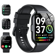 iTime Smartwatch with Bluetooth and Fitness Monitor, Black - Walmart.com