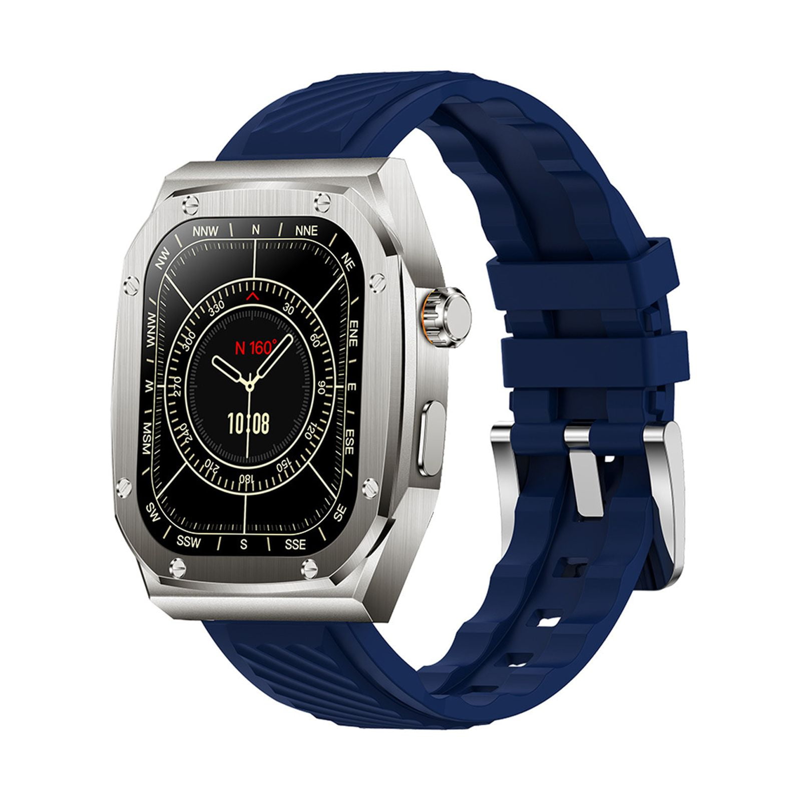 Smart Watches, Smart Wearable Watch Multifunction HD Rectangular Screen ...