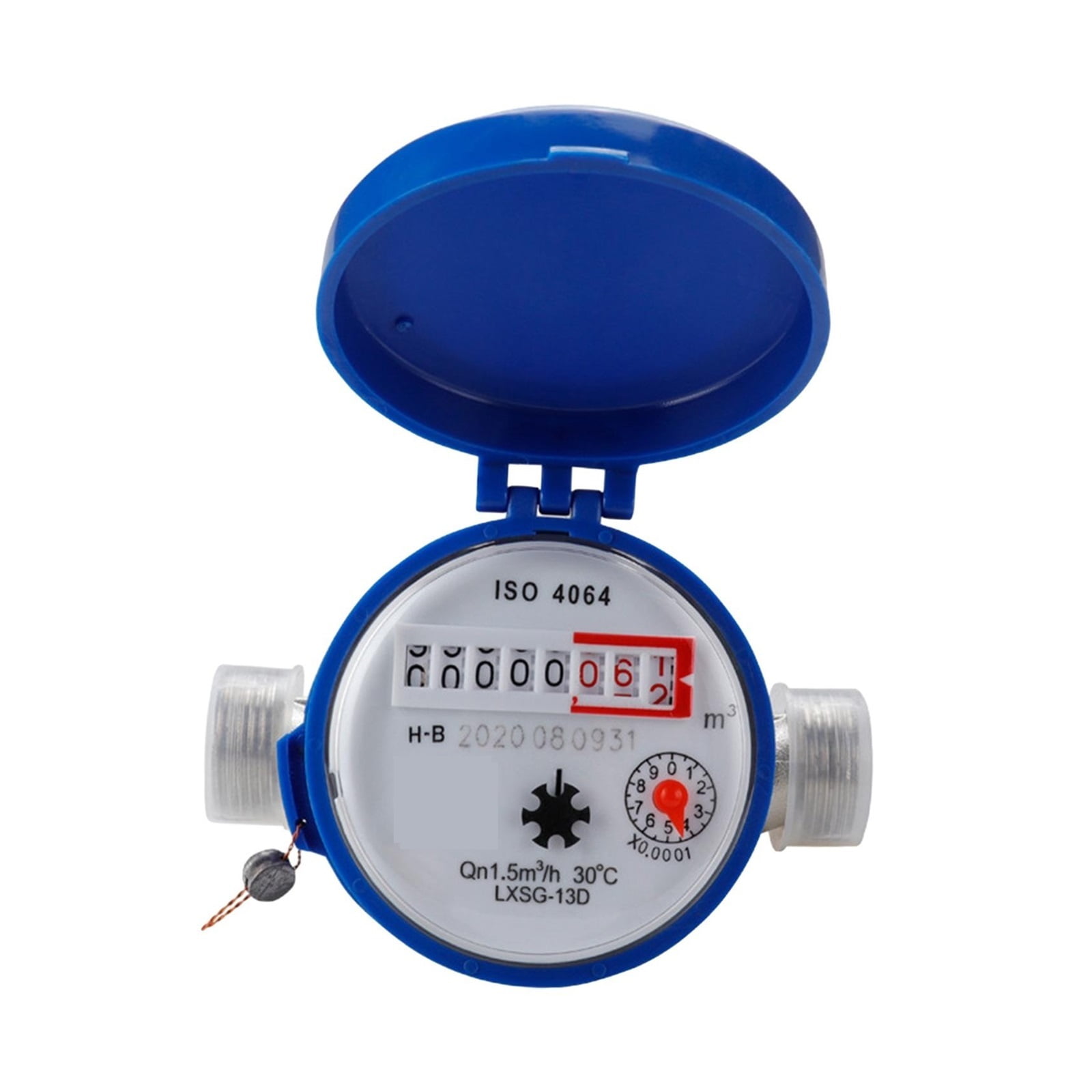 Smart Water Meter Digital Display Pointer Flow Measuring Instruments ...