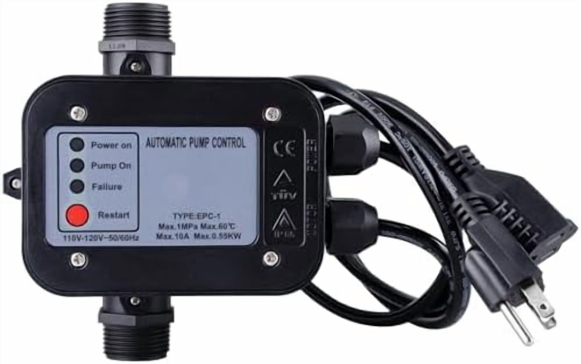 Smart Water Pump Pressure Controller - Automatic Electronic Switch ...