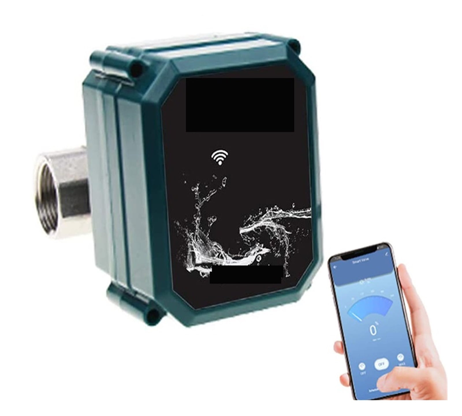 Smart Water Valve Wireless Remote Control Timing Works Support Smart ...
