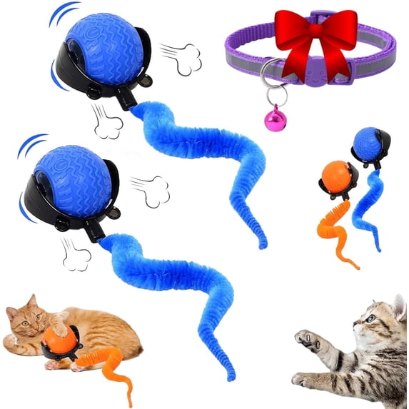 The Smart Wave Chase Ball, 2026 Pet Ball with Obstacle Sensors ...