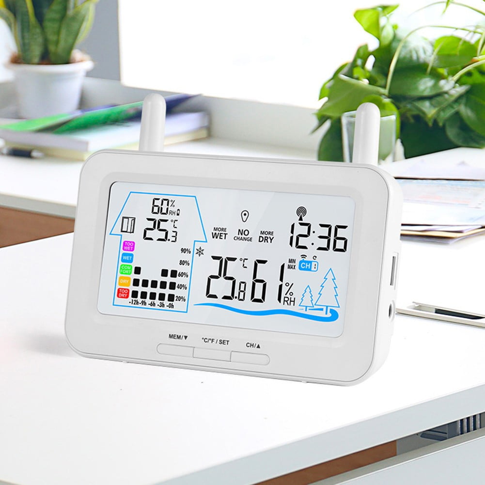Smart Weather Station Accurate Indooroutdoor Temp & Humidity Weather ...