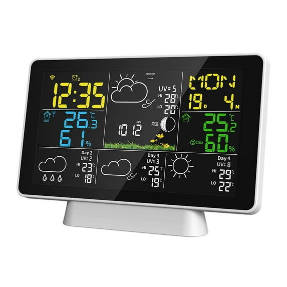 Smart Weather Station Temperature and Humidity Meter Time Calibration ...