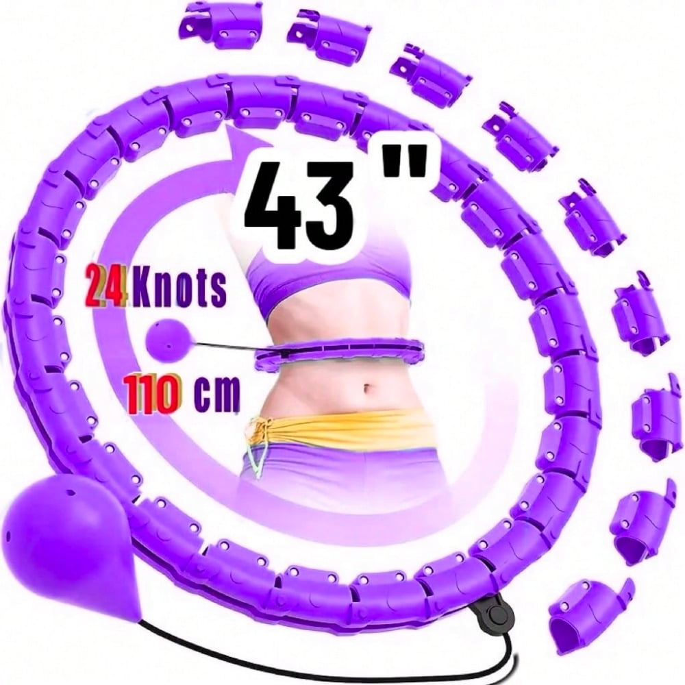 Smart Weighted Hula Circle Hoop For Adults Weight Loss, Infinity ...