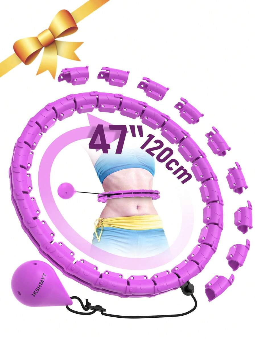 Smart Weighted Hula Hoop for Adults Weight Loss, Infinite Fitness Hula ...