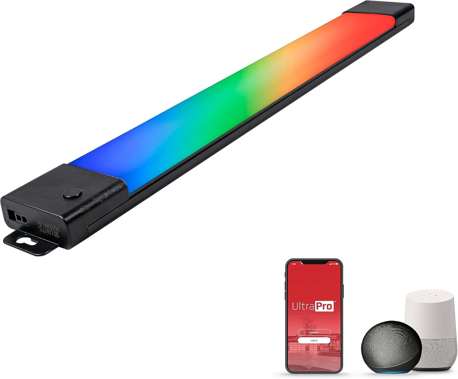 Smart Wi-Fi 18 Inch Plug-in Under Cabinet Lights, Color Changing ...